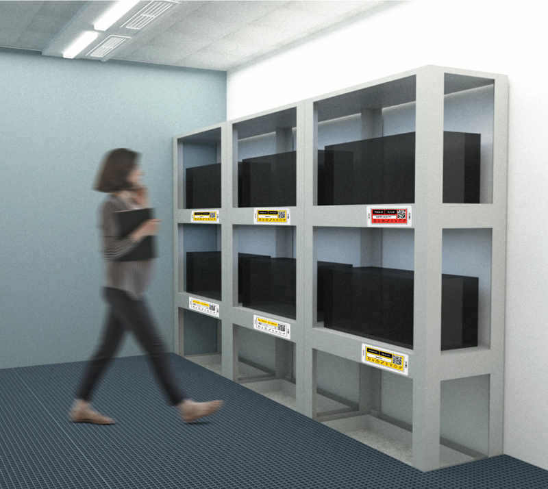 FishESL, the electronic shelf labels for fish tanks